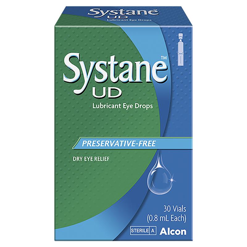 Systane Lubricant Eye Drops 0.8ml 30s — Kiwi Chemist