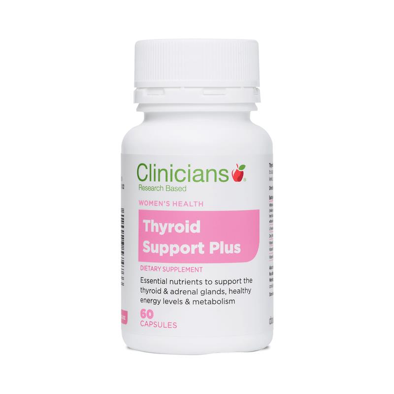 Clinicians Thyroid Support Plus Caps 60s — Kiwi Chemist