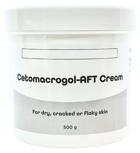 AFT Cetomacrogol Cream Pot 500g — Kiwi Chemist