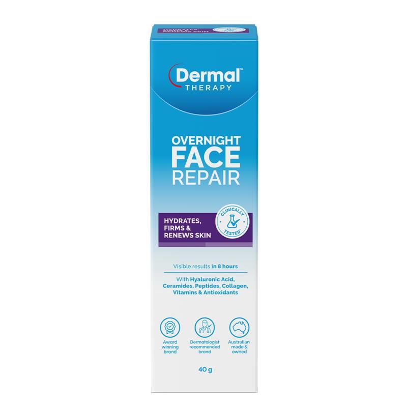 Dermal Therapy Overnight Face Repair 40g — Kiwi Chemist
