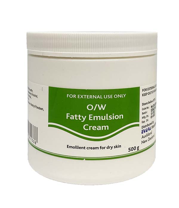 Fatty Emulsion O/W Cream 500g — Kiwi Chemist