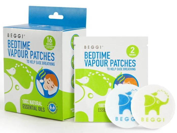 Beggi Bedtime Night Vapour Sleep Patches (16pcs) — Kiwi Chemist