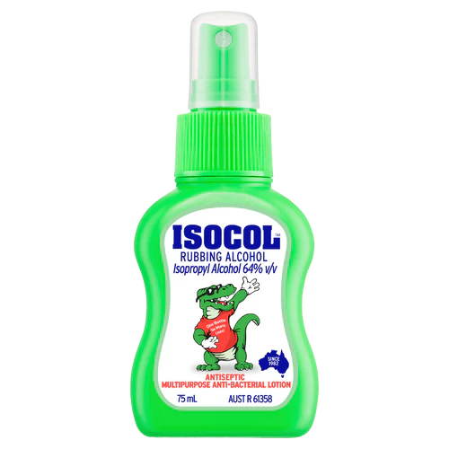 Isocol rubbing alcohol Spray. 75ml — Kiwi Chemist
