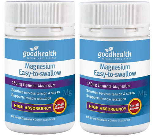 Good Health Magnesium Easy Swallow 90s 2pack — Kiwi Chemist