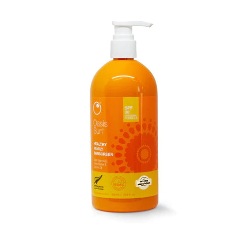 Oasis Sun Sunscreen SPF30+ Jumbo 500ml — Kiwi Chemist
