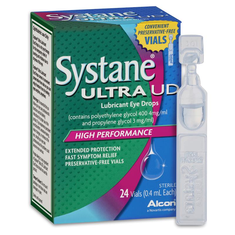 Systane Ultra UD Eye Drop Vials 25x0.4mL — Kiwi Chemist