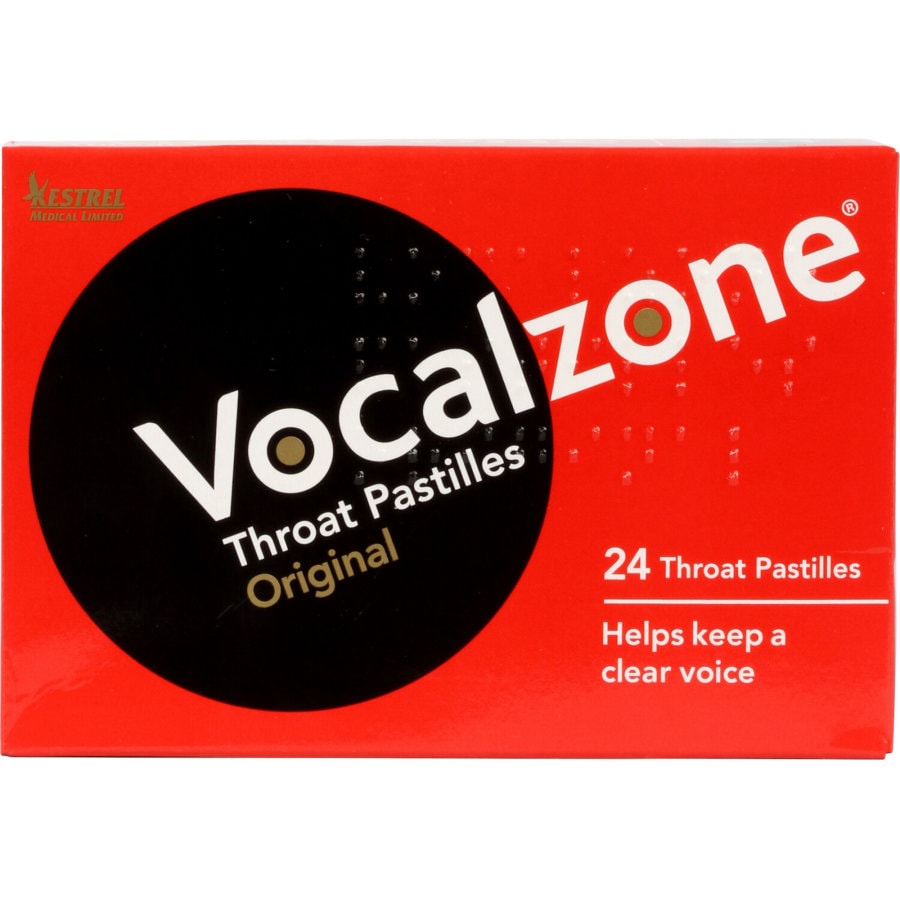 Vocalzone Original Throat Pastilles — Kiwi Chemist