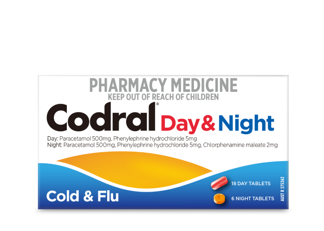 Codral Day & Night Tablets — Kiwi Chemist