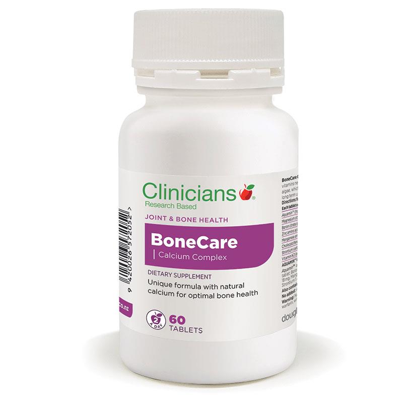 Clinicians BoneCare Calcium Complex (60 tabs) — Kiwi Chemist