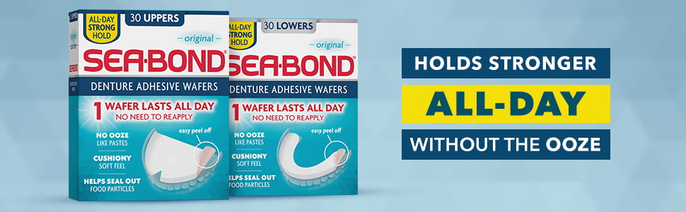 Sea Bond Lower Denture Seals ORIGINAL — Kiwi Chemist