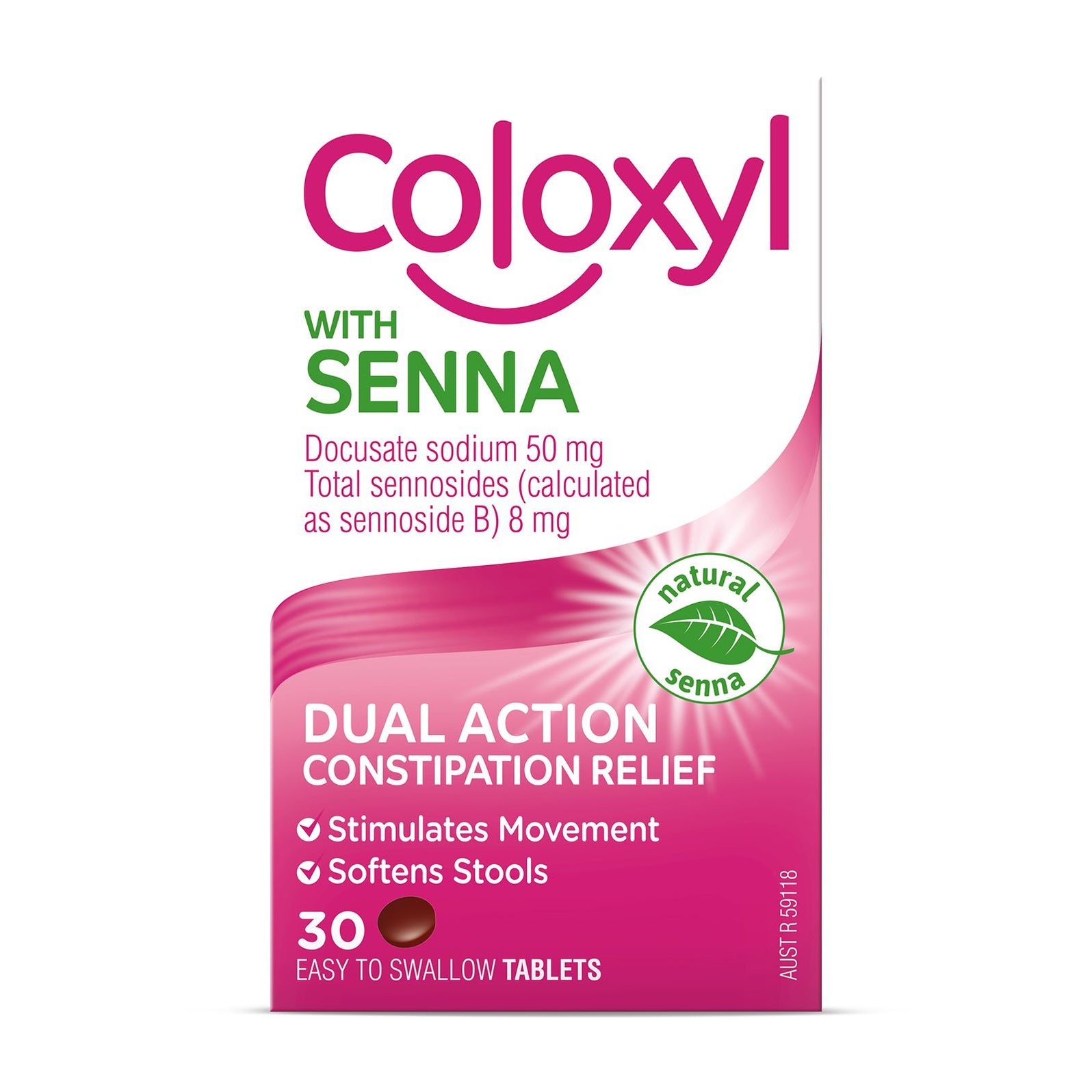 Coloxyl with Senna Tablets — Kiwi Chemist