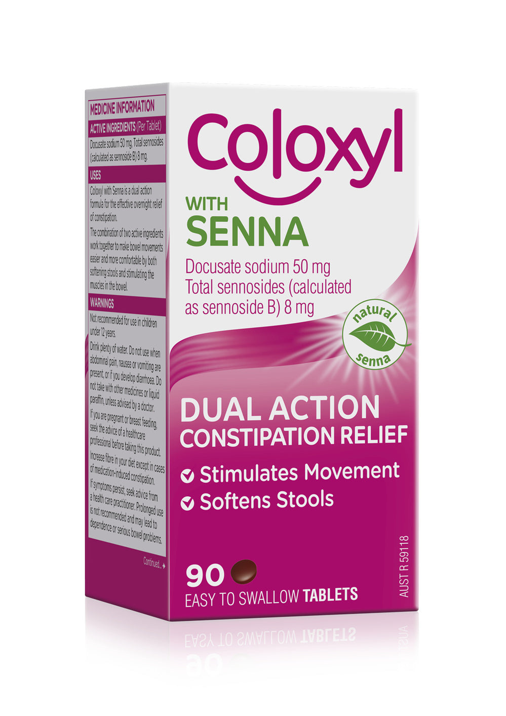 Coloxyl with Senna Tablets — Kiwi Chemist