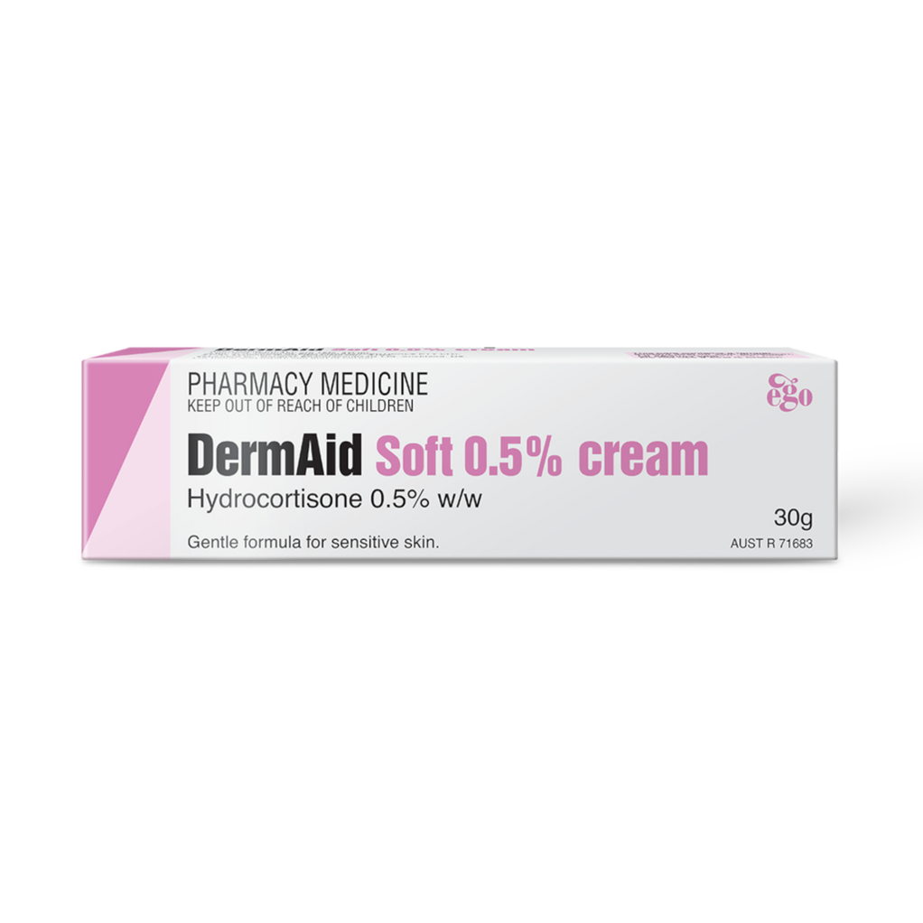 DermAid 0.5% Soft Cream 30g — Kiwi Chemist