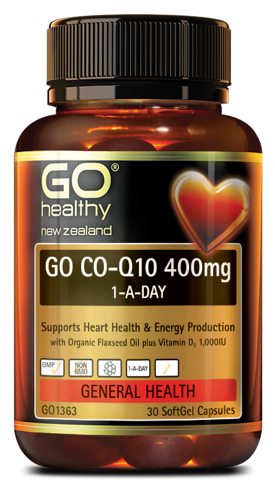 Go Healthy Go Co Q10 400mg 1-A-Day SoftGel Capsules (30 caps) — Kiwi ...
